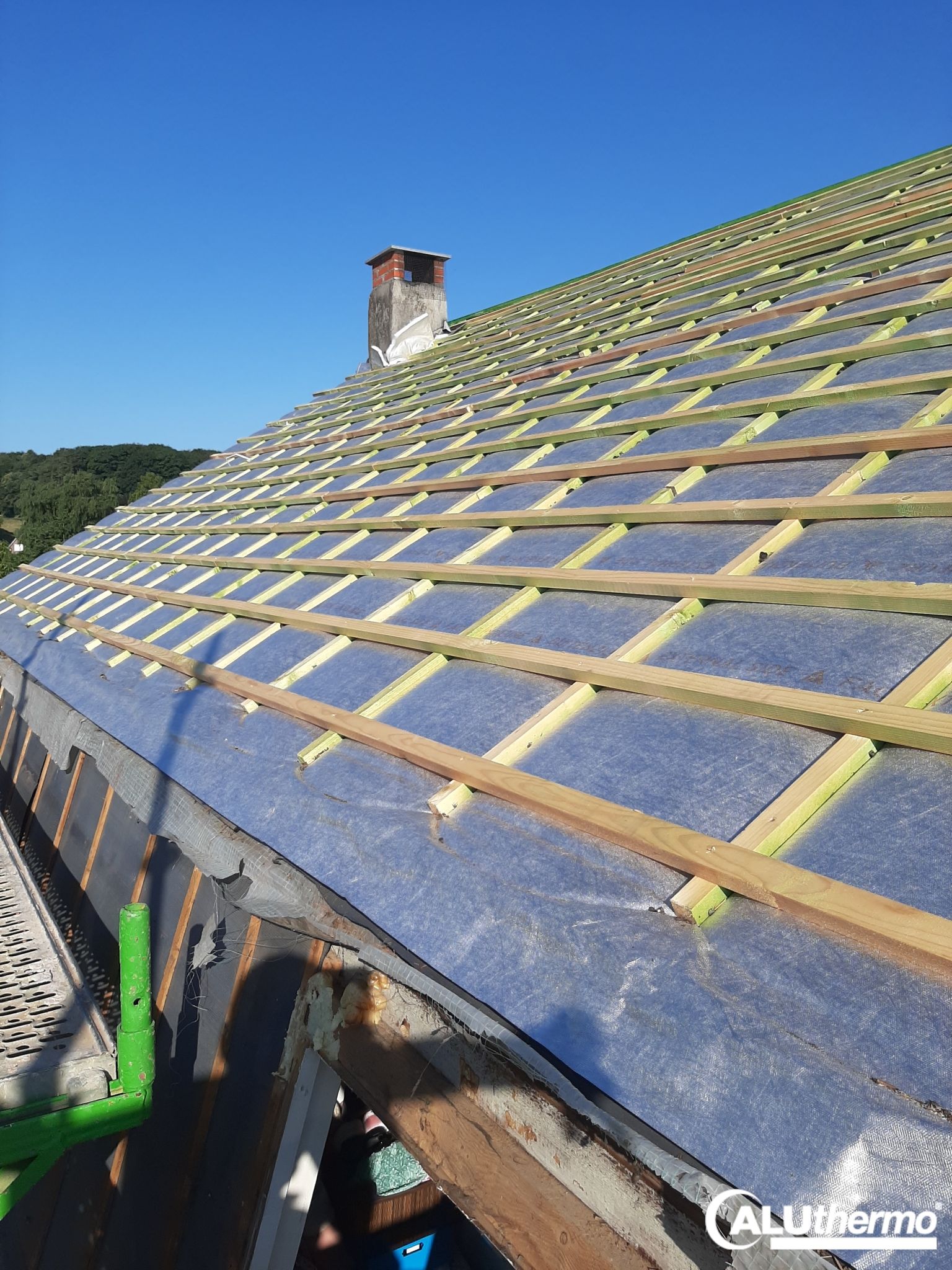 Thin insulation: a house insulated with Aluthermo DENSIMA!