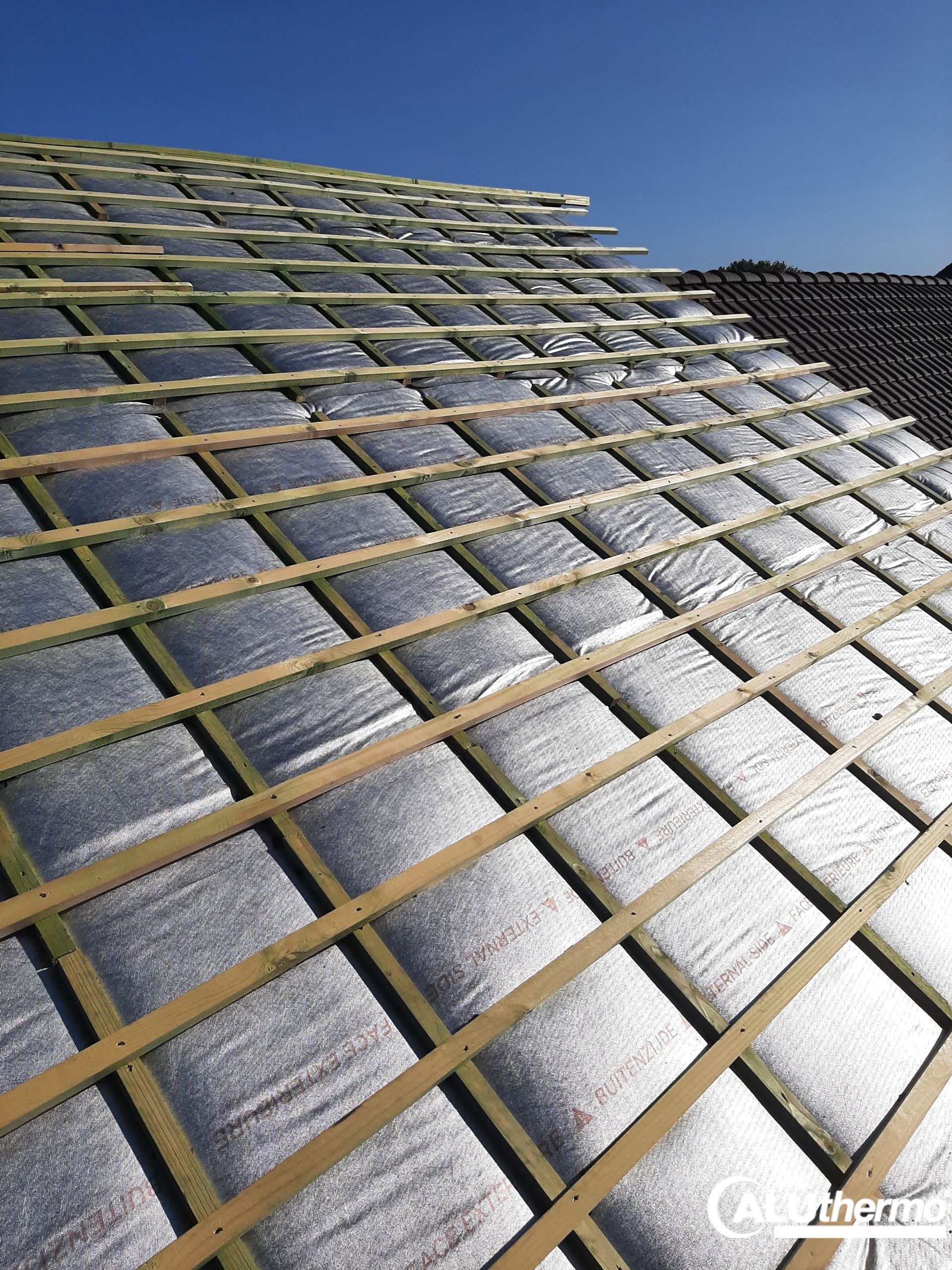 Thin insulation: a house insulated with Aluthermo DENSIMA!