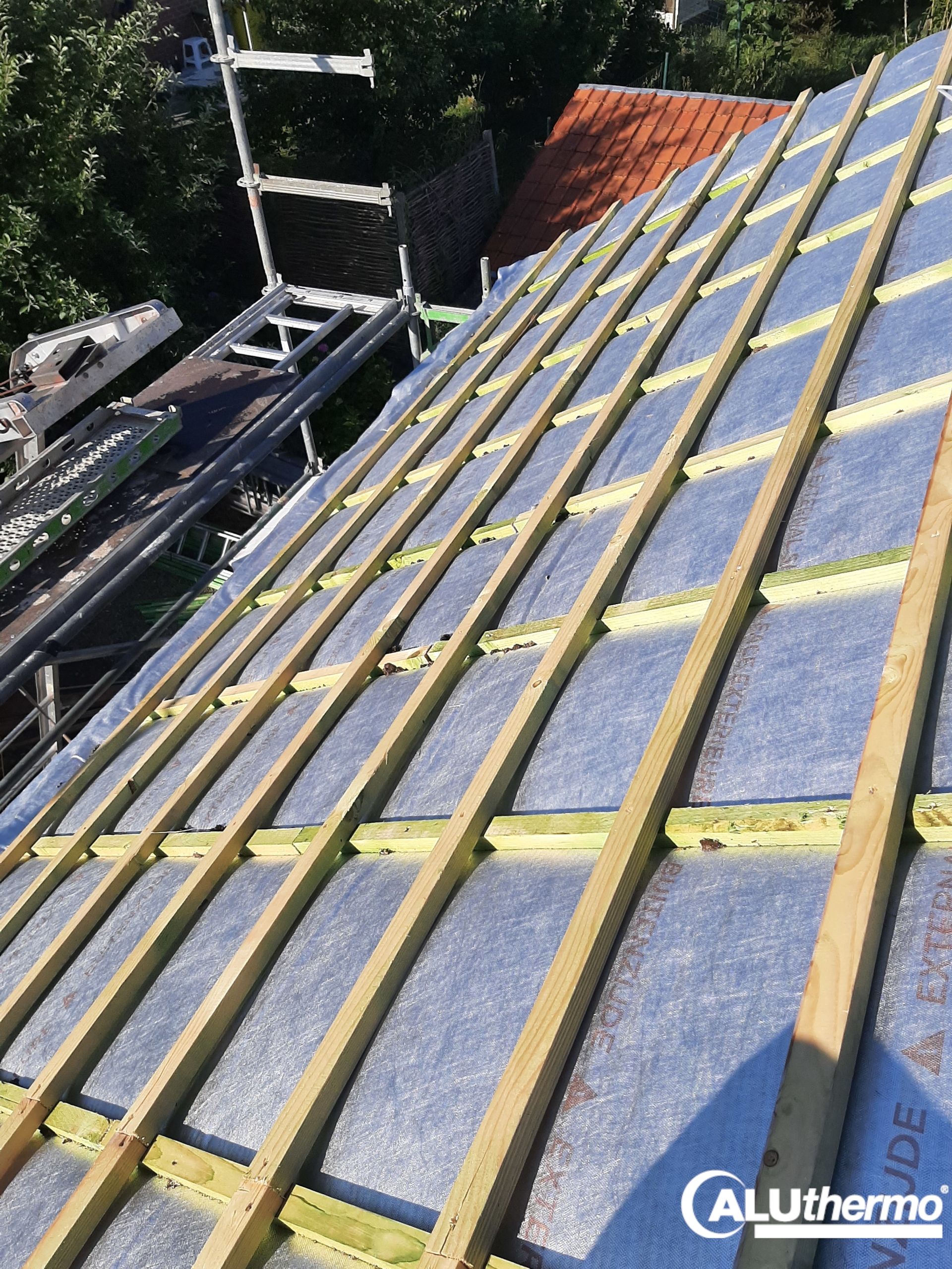 Thin insulation: a house insulated with Aluthermo DENSIMA!