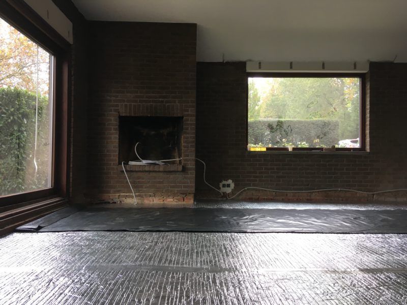 Floor insulation with Aluthermo Quattro® | Aluthermo